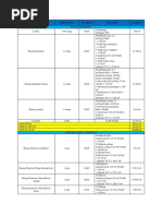 Besaran Ruang Hotel | PDF