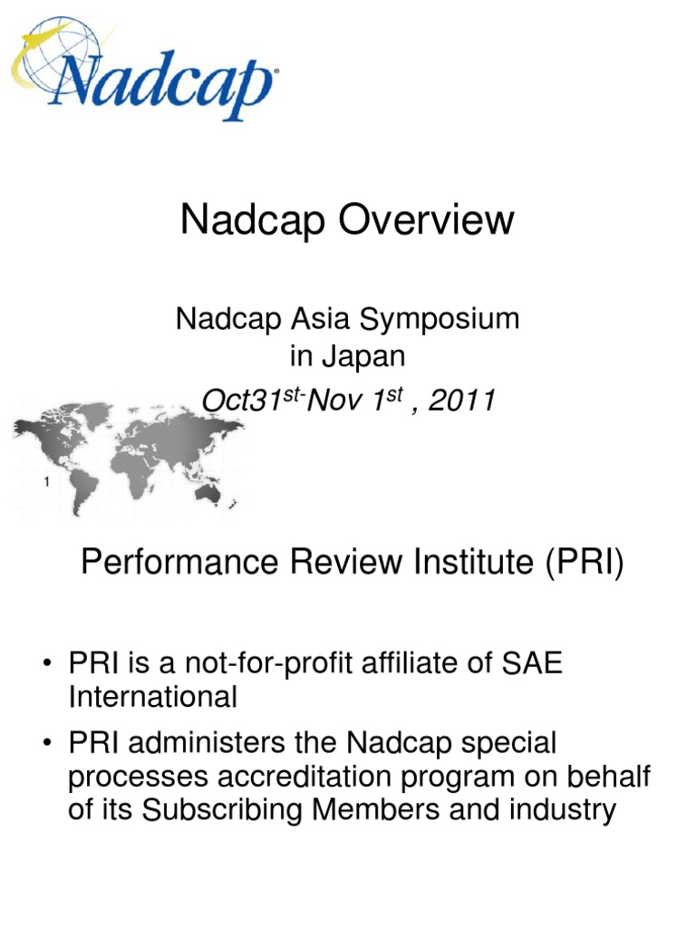 Nadcap | PDF | Audit | Aerospace