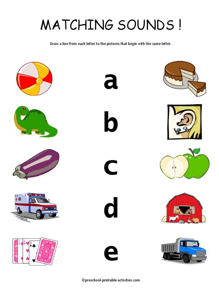 Matching LC Sounds 1 | PDF