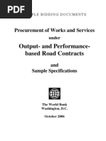 Bidding Document Sample | PDF | Procurement | Employment