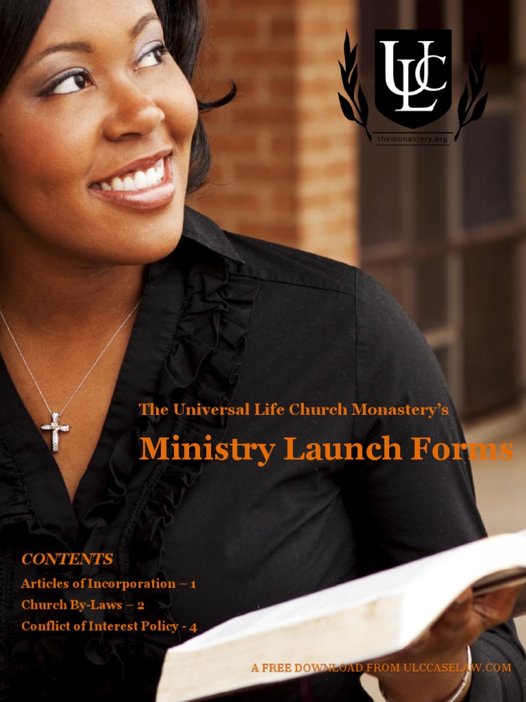 Ministry Launch Forms | PDF | Board Of Directors | Corporations