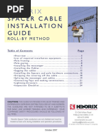 Hendrix Spacer Cable Installation Guide | PDF | Insulator (Electricity ...