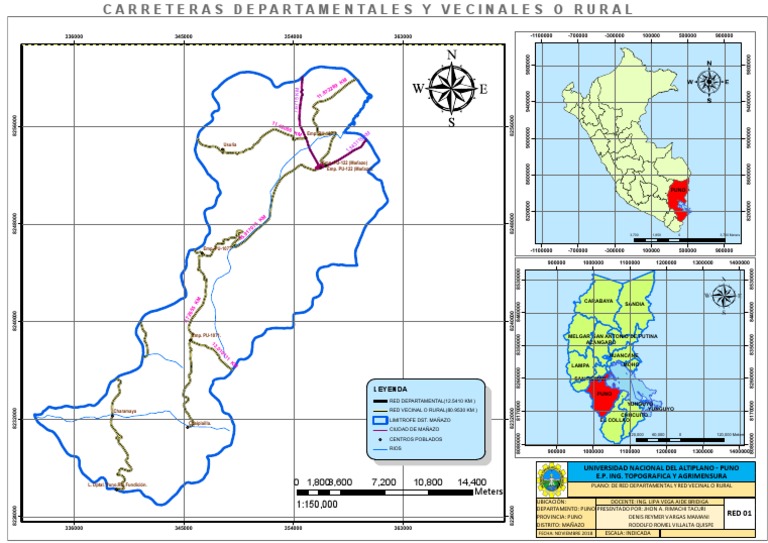 mapa mañazo carrteras