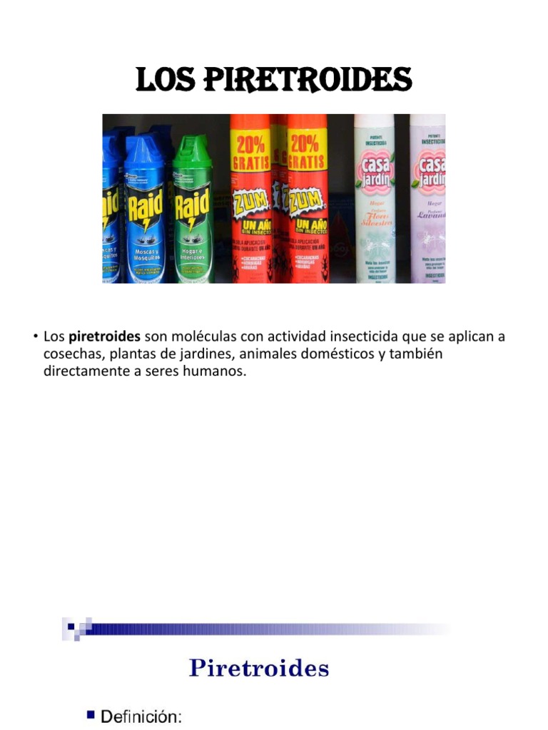 Los Piretroides | PDF | Pesticida | Bienestar
