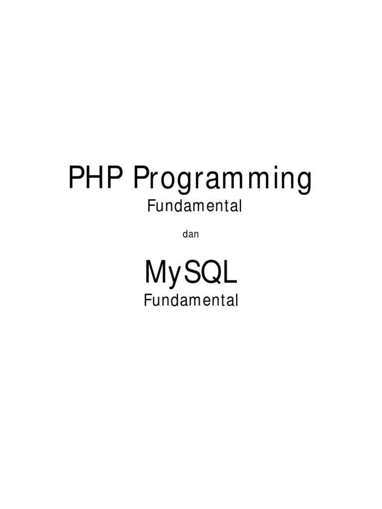 Endy PHP | PDF | Komputer | Teknologi & Rekayasa