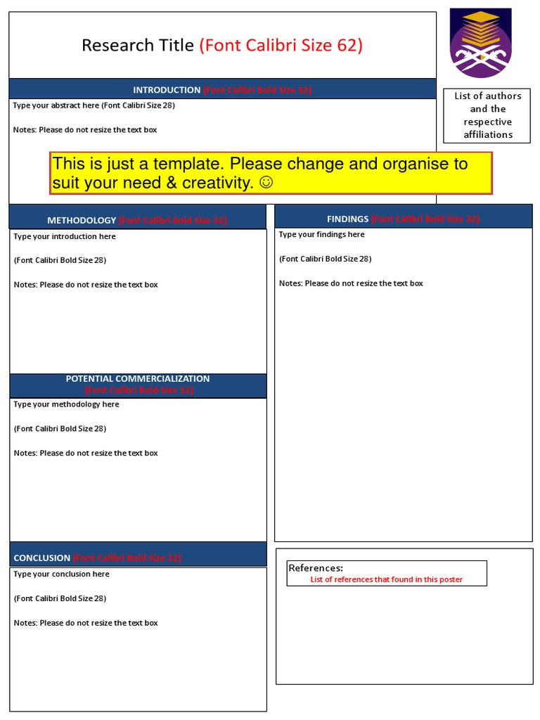 Template Poster BIO300 | PDF