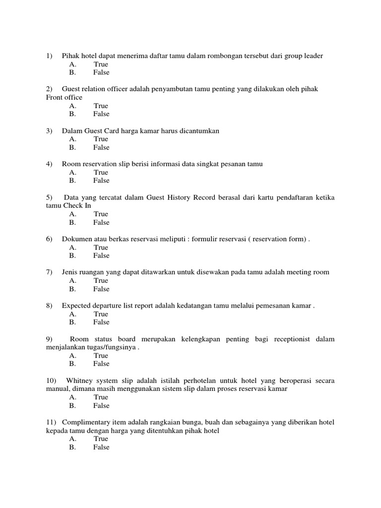 Soal Besok | PDF