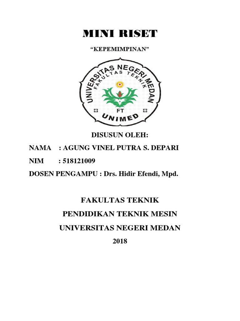 Mini Riset Kepemimpinan | PDF