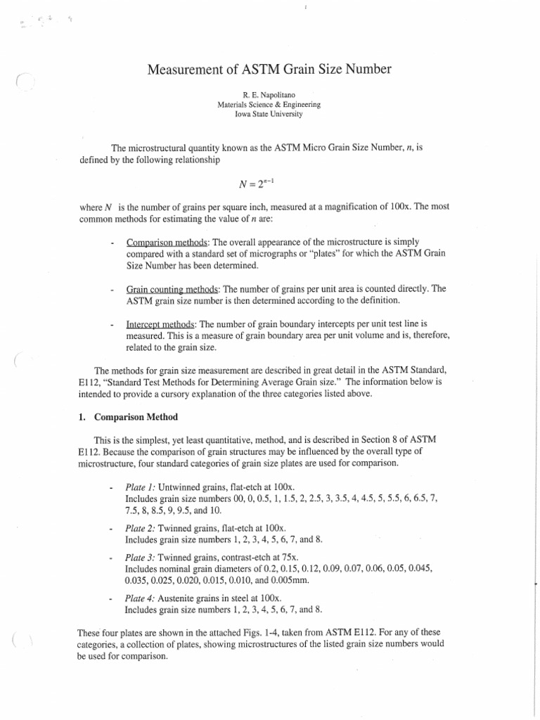 ASTM Grainsize | PDF