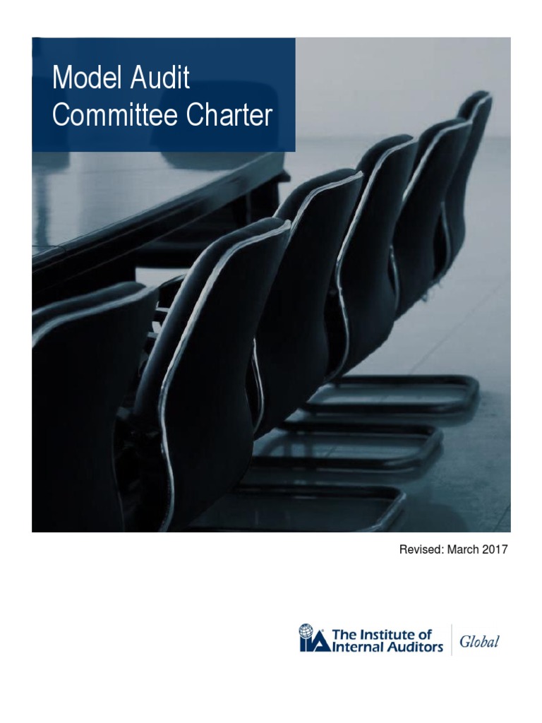 Model Audit Committee Charter | PDF | Audit Committee | Internal Audit