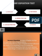 Explanation Text Definition, Generic Structures, Purposes, Language ...