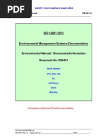 ISO-9001-2015-quality Manual-Template-Sample PDF | PDF | Competence (Human Resources) | Quality ...