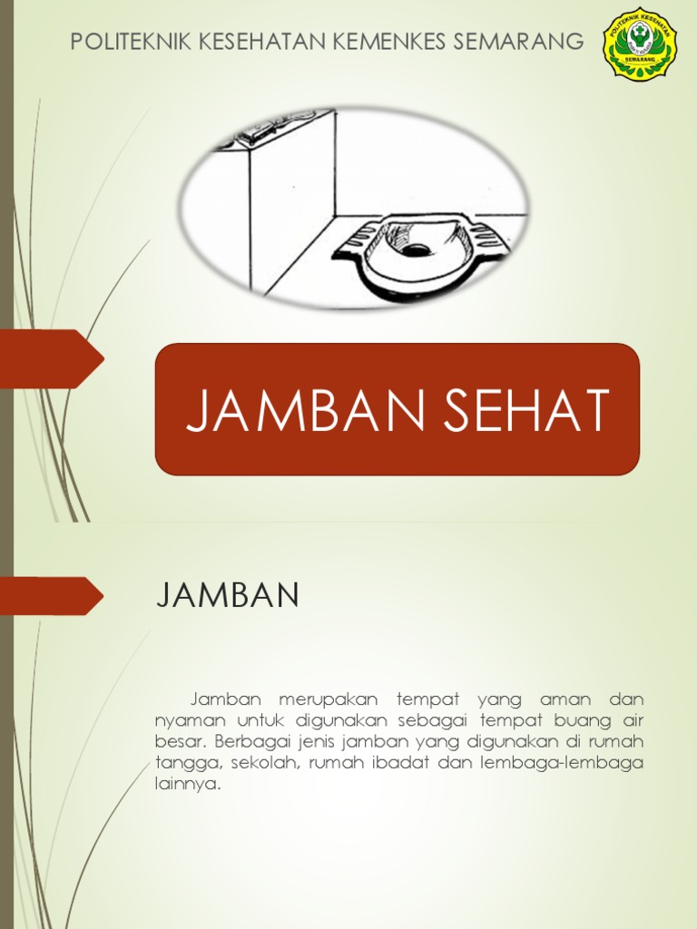 Panduan Jamban Sehat dan Manfaatnya | PDF