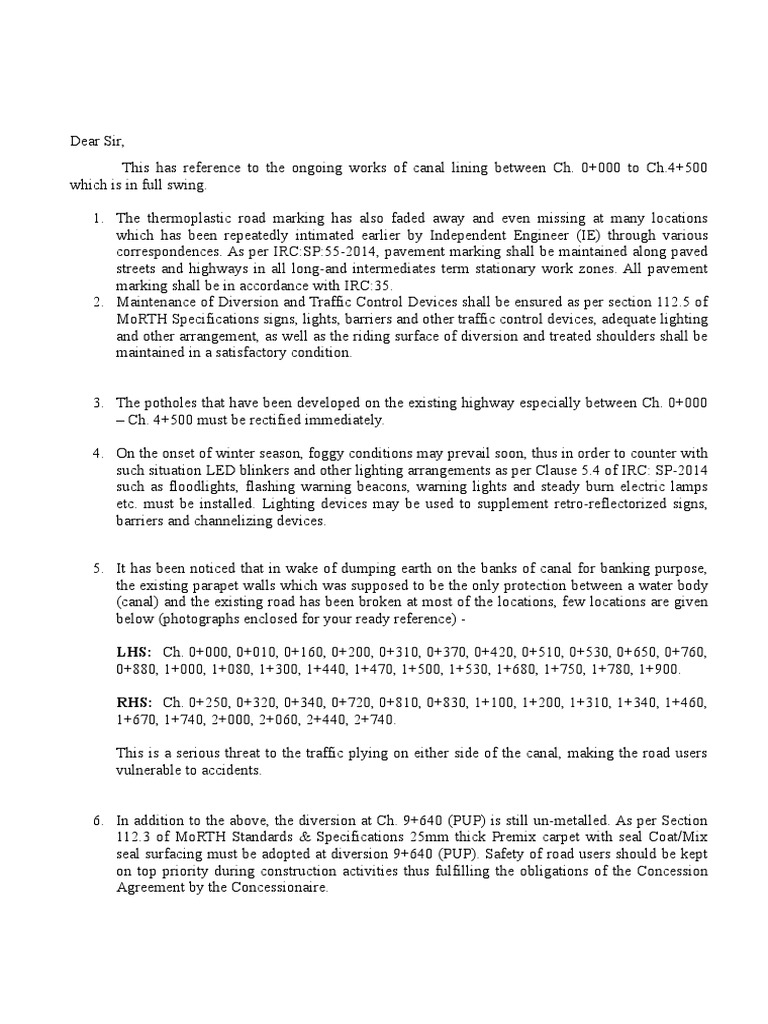 Highway Notes | PDF | Road Surface | Road