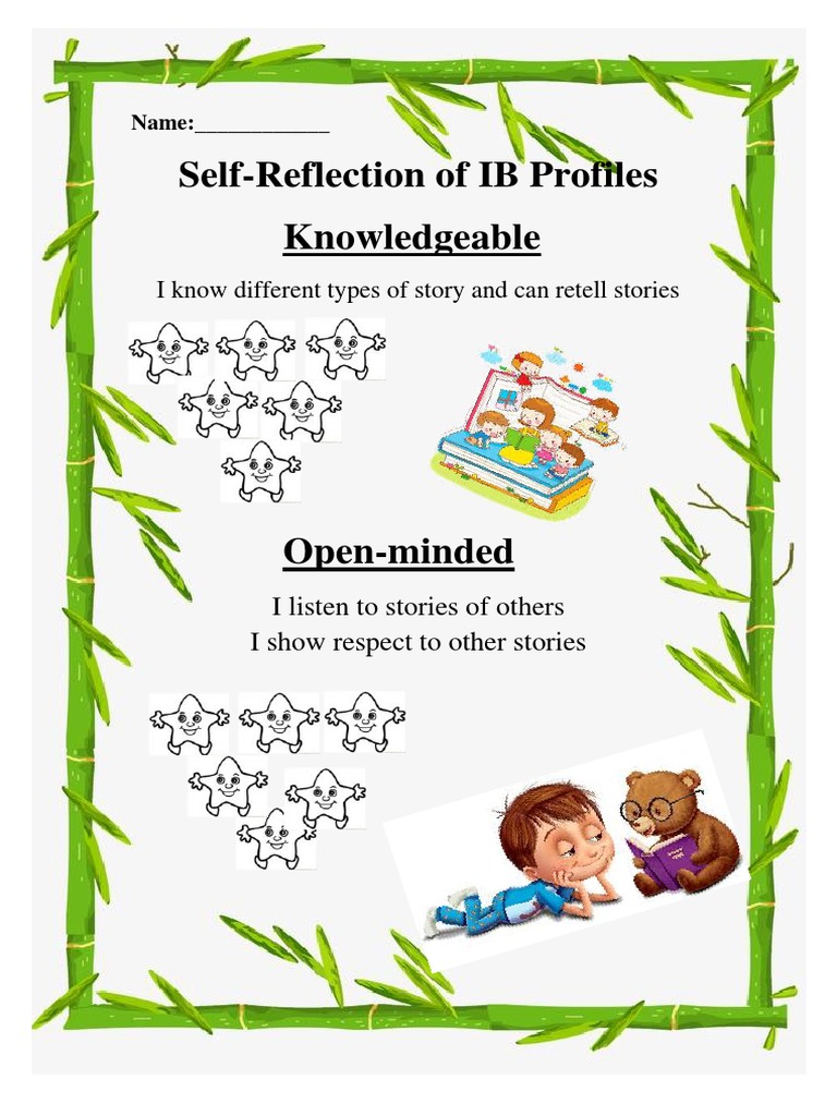 Self Reflection of IB Profile | PDF