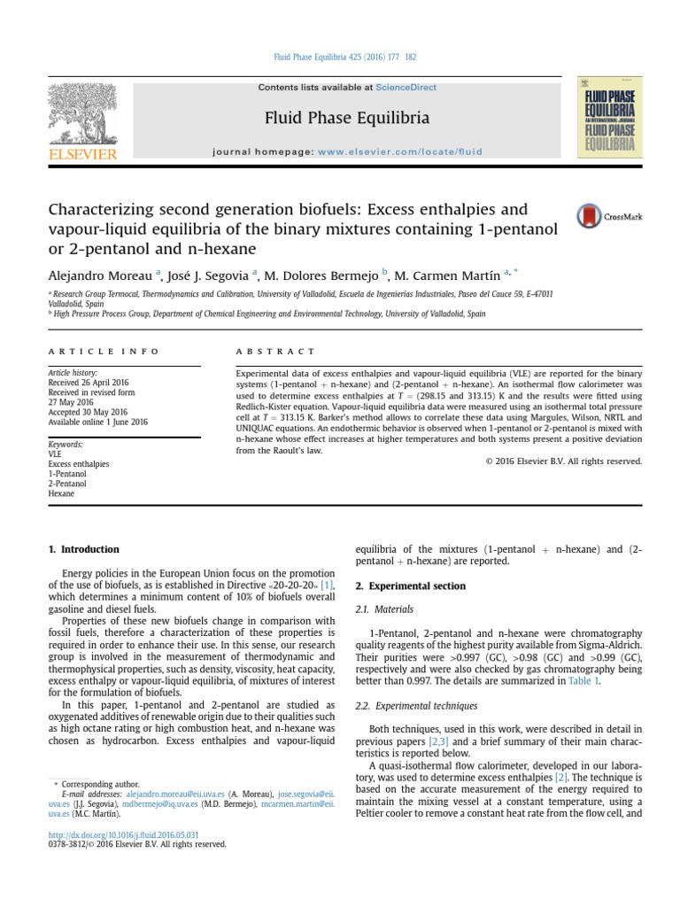 Vlle 2 | PDF | Enthalpy | Biofuel