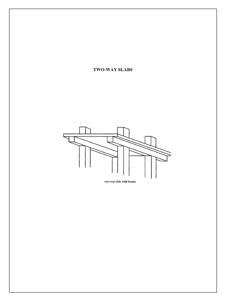 01-Two Way Slabs | PDF | Beam (Structure) | Column
