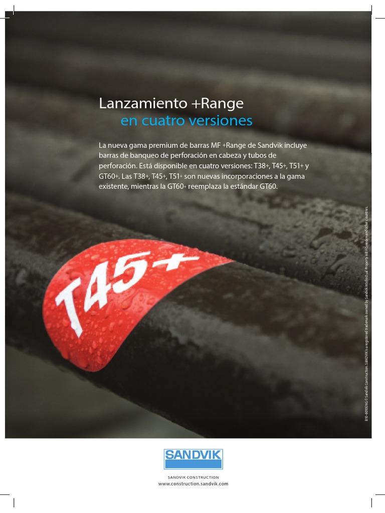 Sandvik Range Esp | PDF | Investigación y desarrollo | Acero
