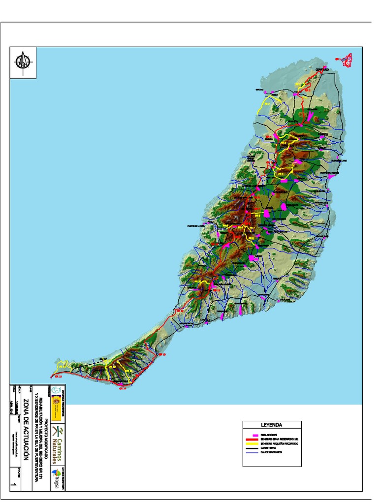 Mapa Red de Senderos | PDF
