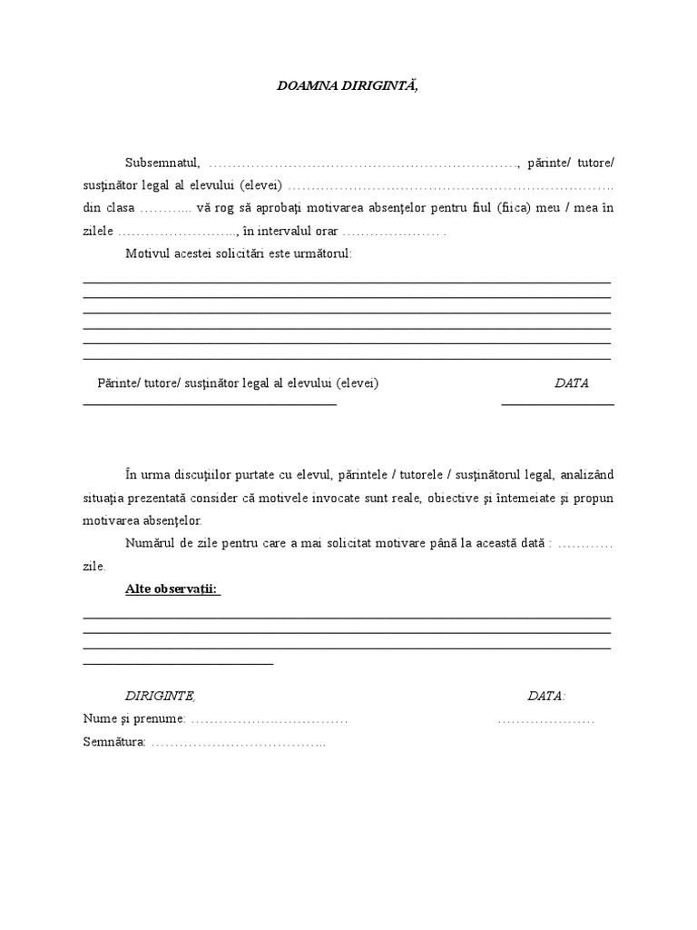 Cerere Invoire | PDF