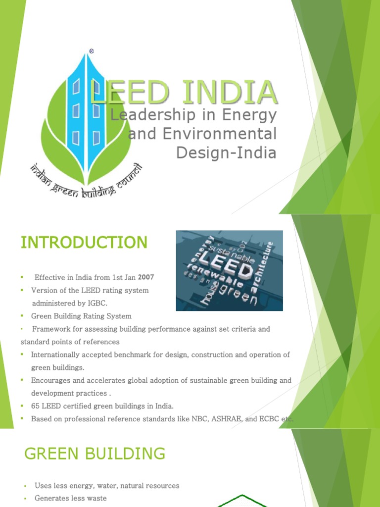 LEED Certification Overview in India | PDF | Green Building ...