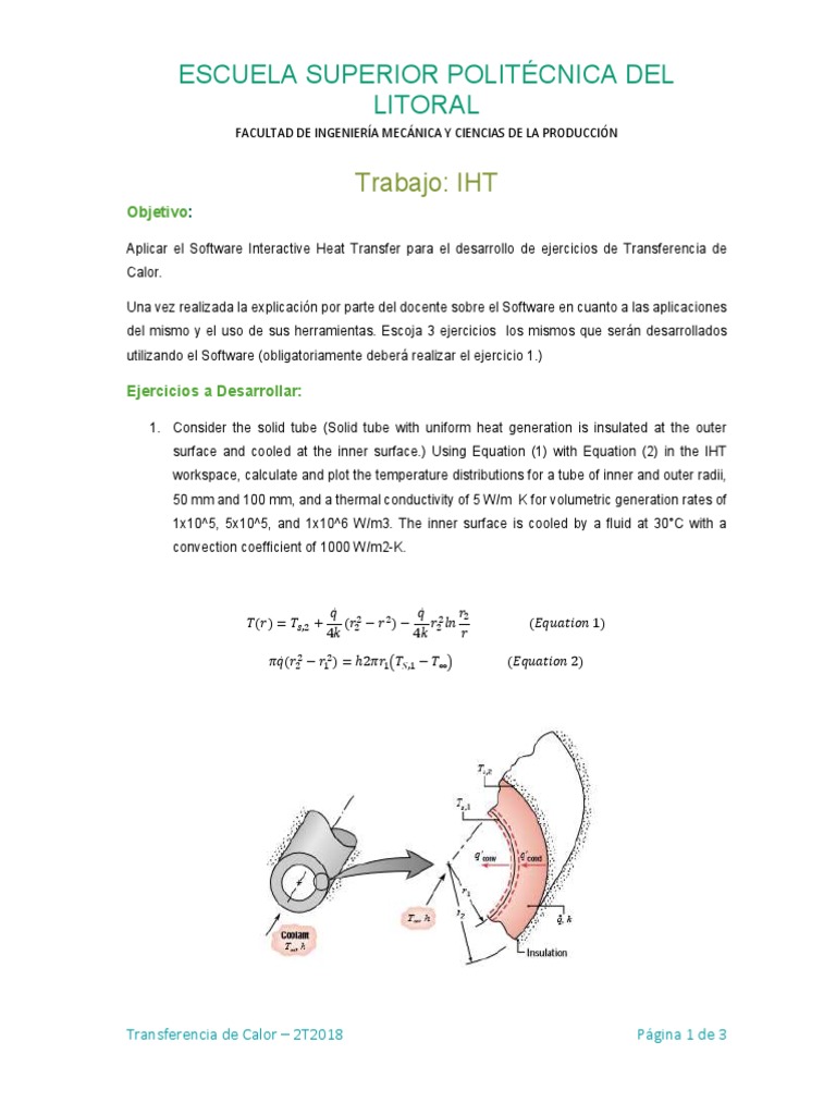 Iht Practice | PDF | Heat Transfer | Thermal Insulation