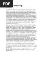 Followership and Servant Leadership in the Army | PDF | Servant ...