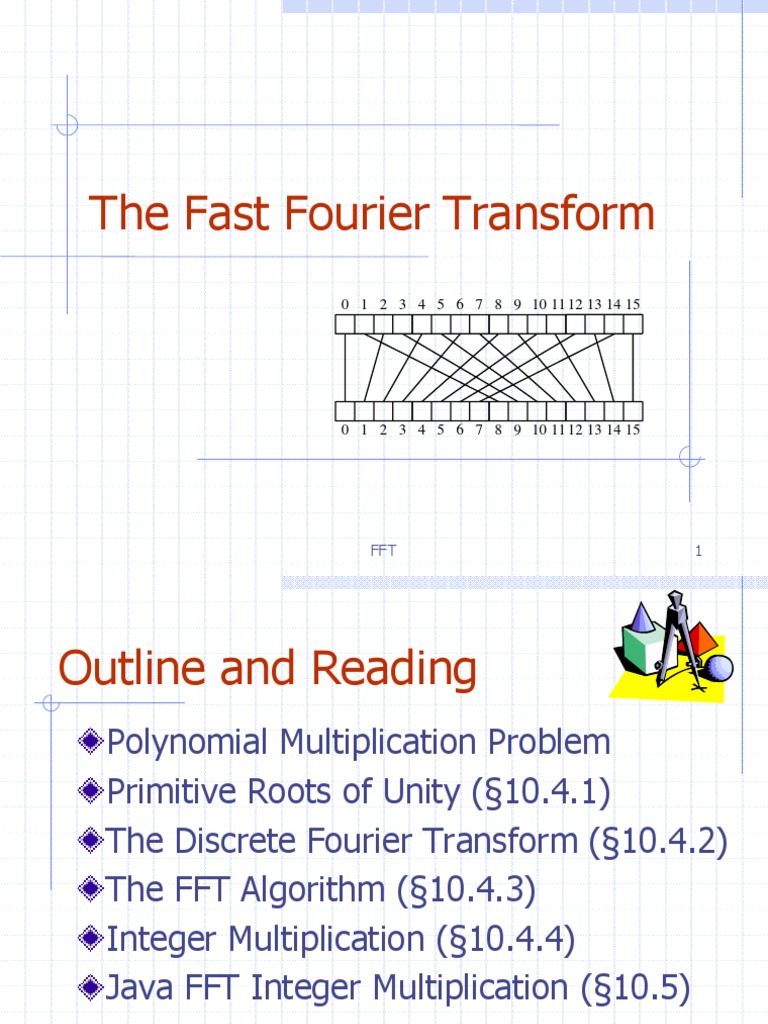 FFT | PDF | Fast Fourier Transform | Discrete Fourier Transform