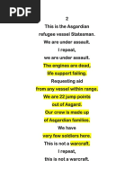 Avengers: Infinity War Script Excerpt | PDF