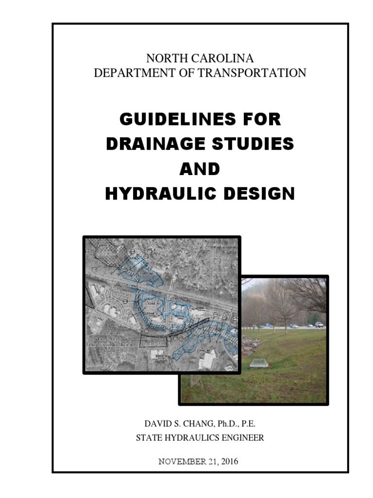 Guidelines For Drainage Studies | PDF | Clean Water Act | Water And The ...