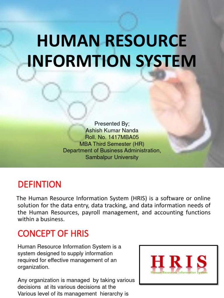 A Comprehensive Overview of Human Resource Information Systems (HRIS ...