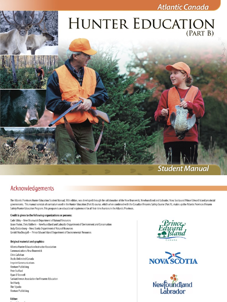 Hunter Education and Wildlife Management | PDF | Hunting | Predation