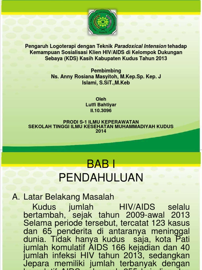 Contoh PPT Ujian Proposal | PDF