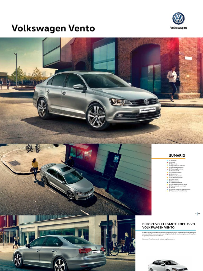 Volkswagen Vento Brochure | PDF | Airbag | Volkswagen