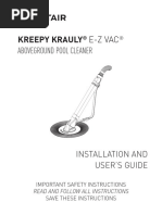 Owners Manual Z-Spray: (60 Gallon Z-Max / 30 Gallon Intermediate/Junior ...