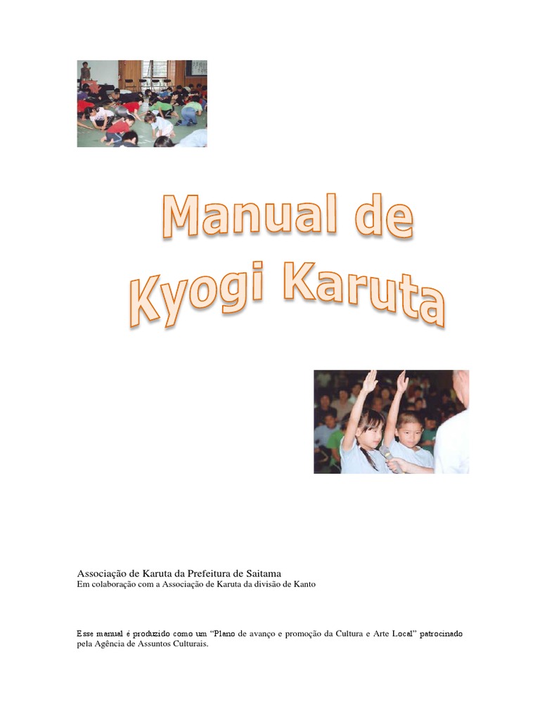 Guia Básico de Kyogi Karuta | PDF | Lazer