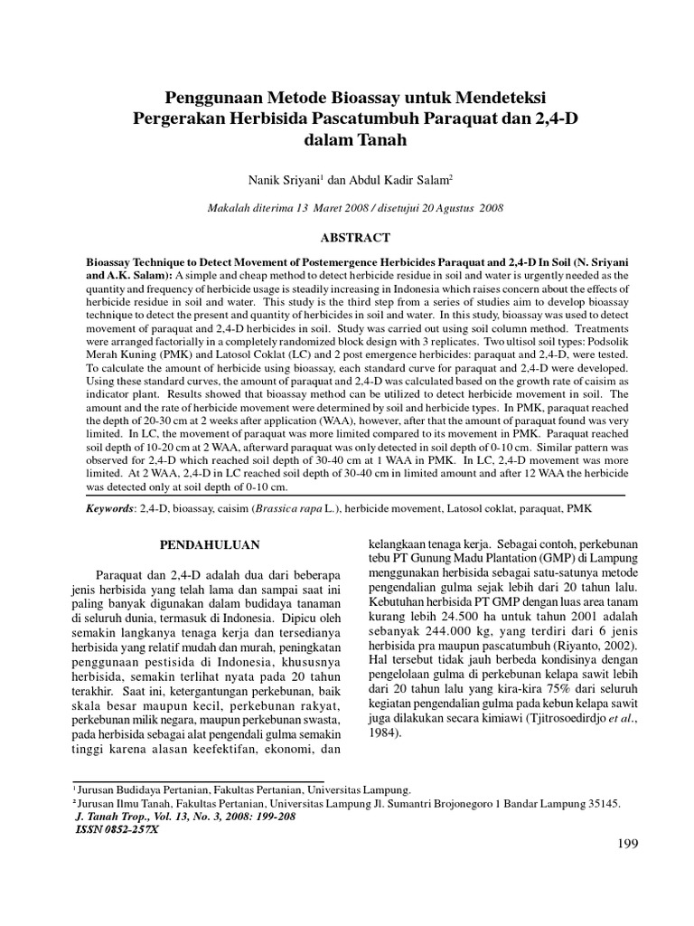Dokumen - Tips Cara Menghitung Luas Daerah Zona Hambat | PDF | Herbicide | Agricultural Chemicals