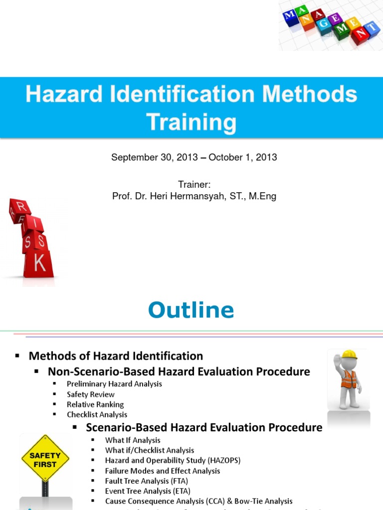 2-HAZARD IDENTIFICATION METHODS - Finish PDF | PDF | Hazards | Evaluation