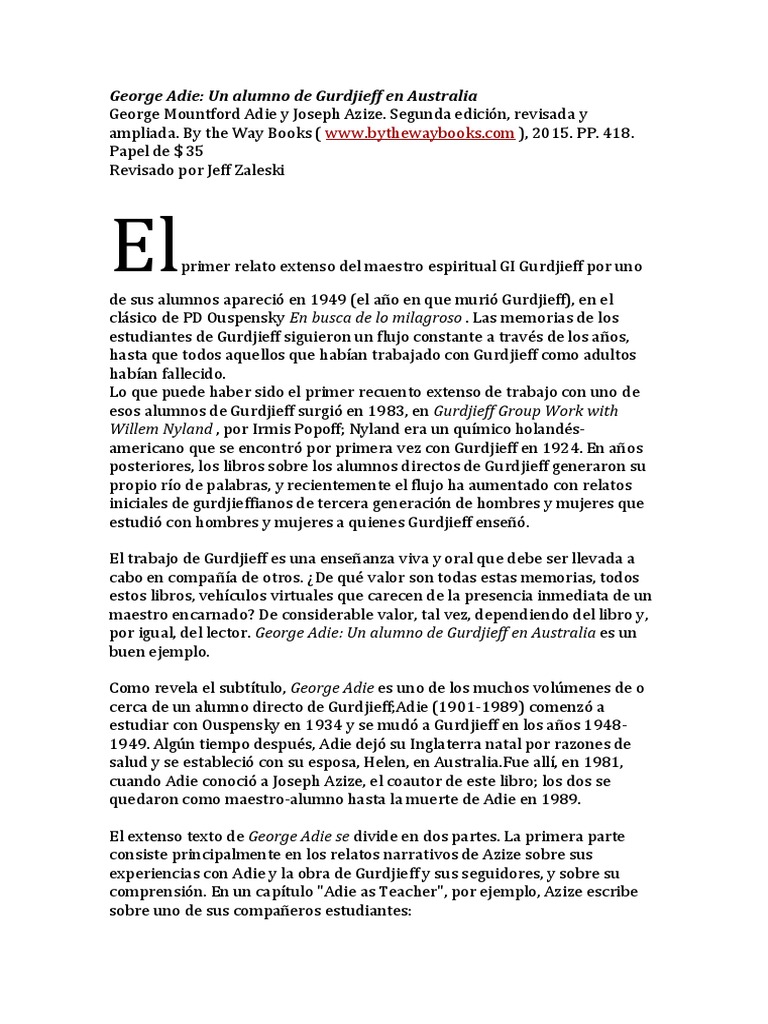 George Adie | PDF | Comprensión | Verdad