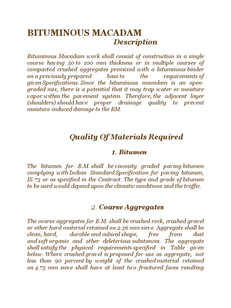 Granular Sub Base-Gsb | Download Free PDF | Asphalt | Road Surface