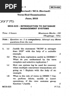 MCS 023 Previous Year Question Papers by Ignouassignmentguru | PDF | Databases | Database ...