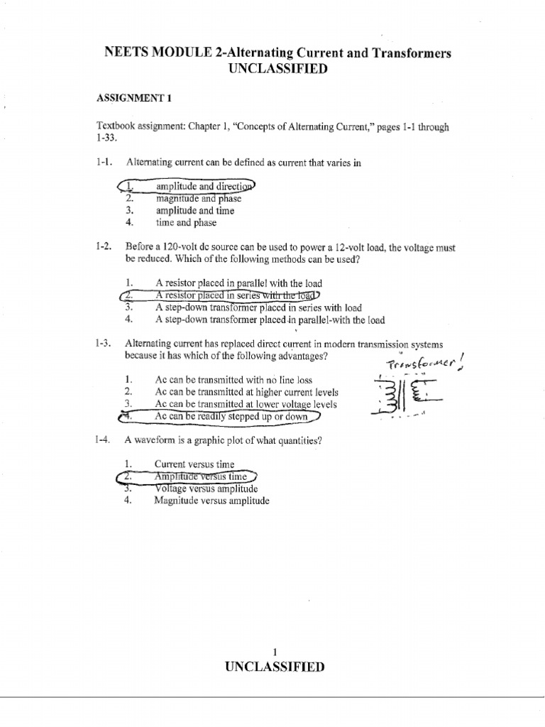 Module 2 Assignments 1-2 Answers | PDF