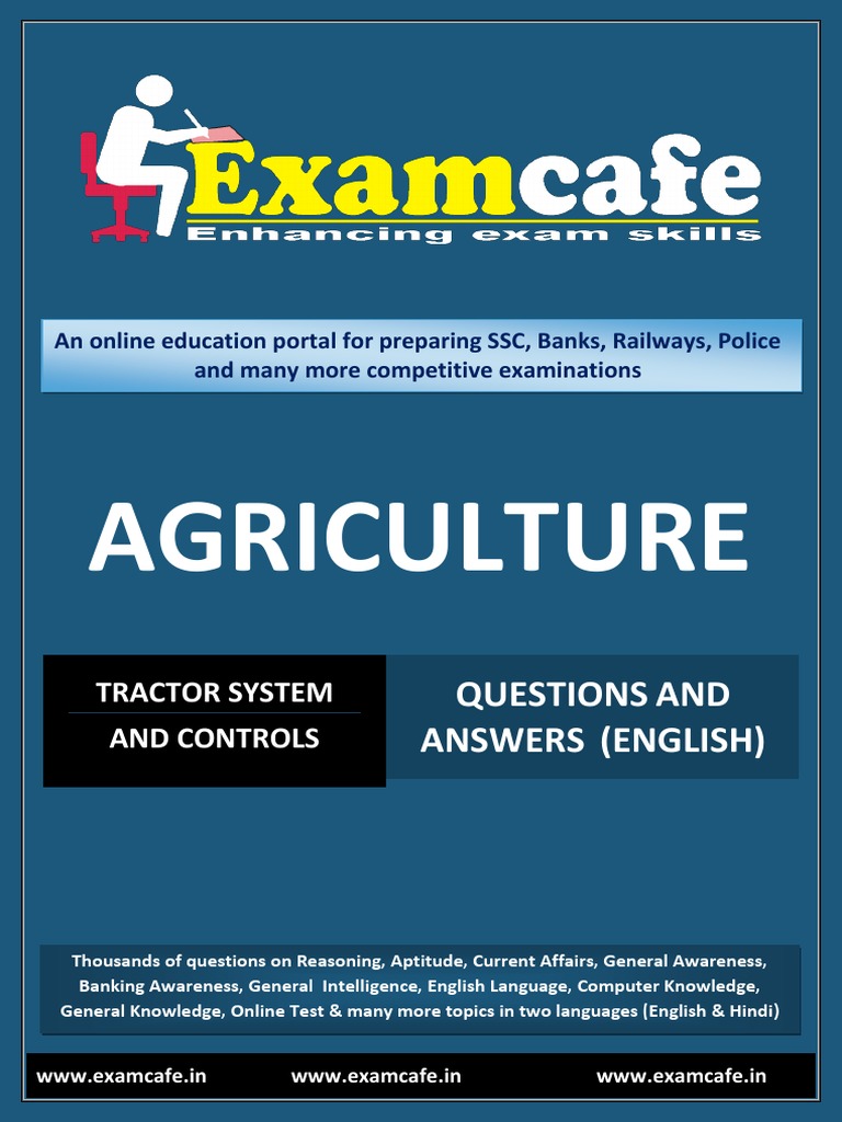 Tractor System and Controls - Practice Set 1 | PDF | Gear | Fluid Dynamics