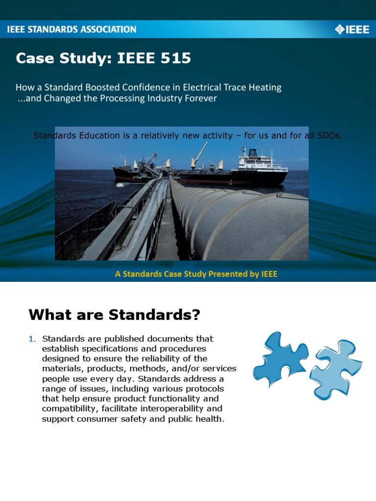 Case Study: IEEE 515 | PDF | Standardization | International ...