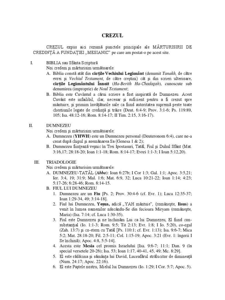 Crezul | PDF