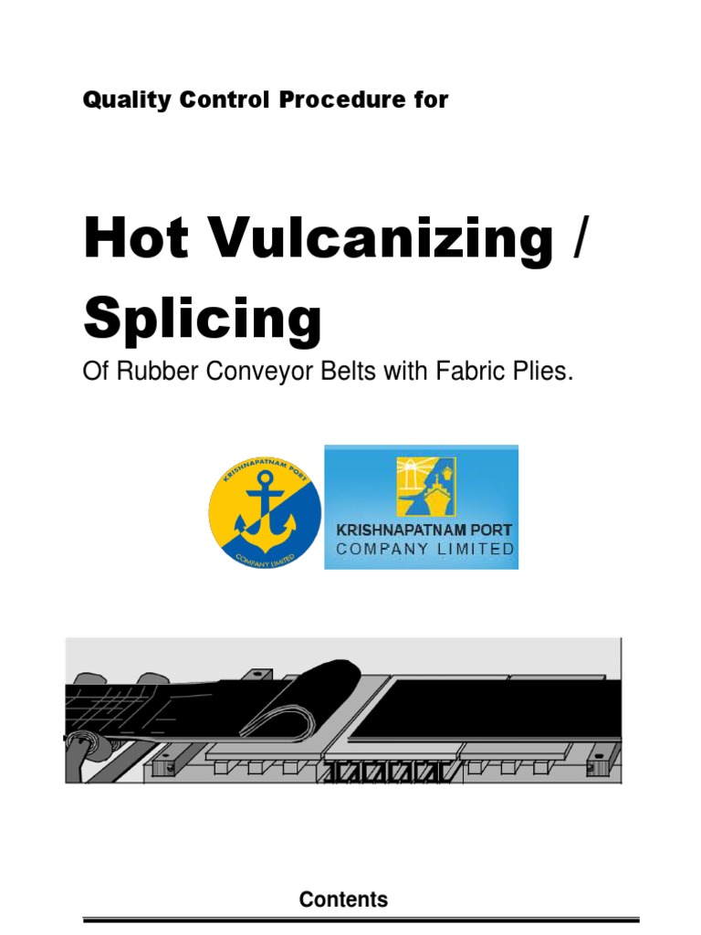 Hot Splicing of Rubber Conveyor Belts With Fabric Plies | PDF | Belt ...