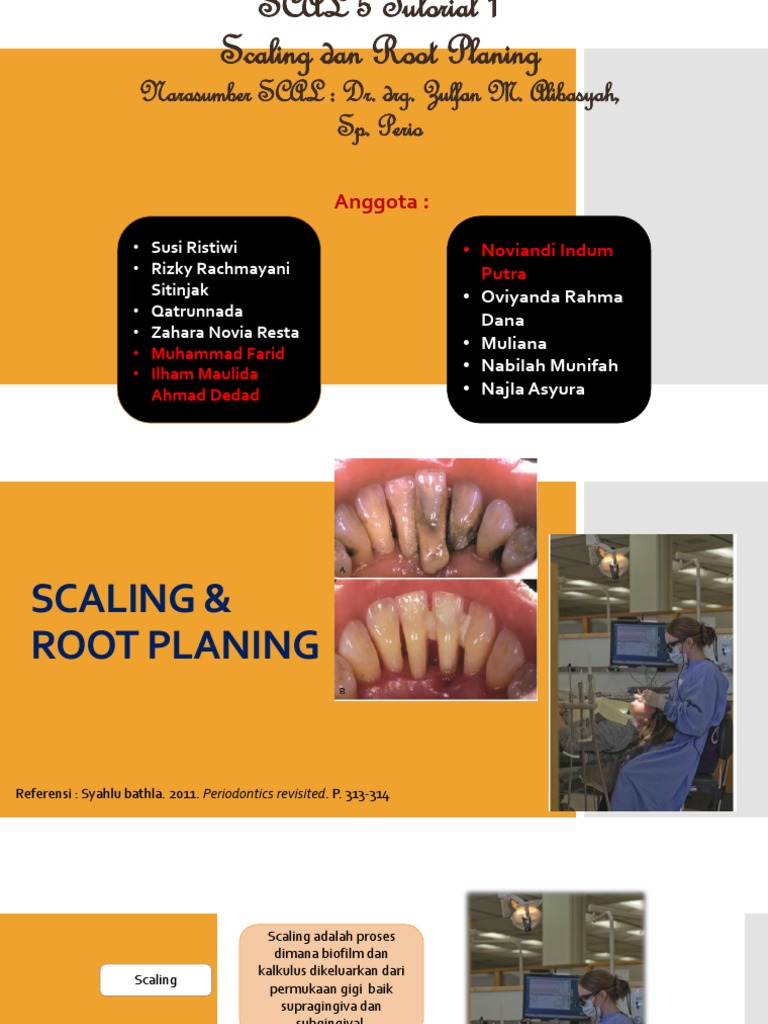 SCAL 5 Tutorial 1 Scaling Dan Root Planing | PDF | Sains & Matematika