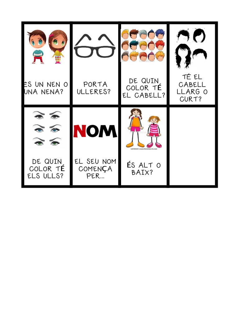 Qui Es Qui Preguntes PDF | PDF