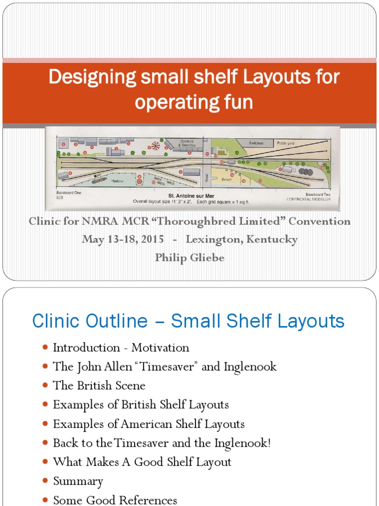 Designing Small Shelf Layouts For Train Model | PDF | Train Station ...
