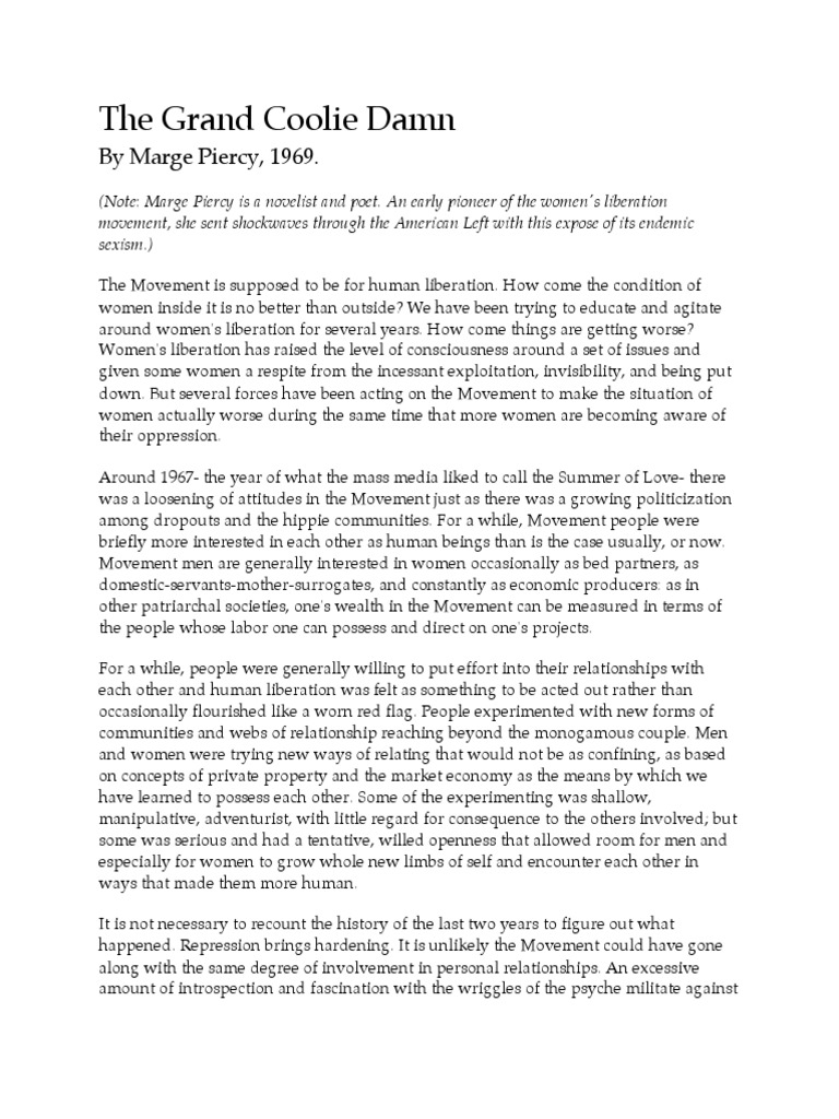 The Grand Coolie Damn | PDF | Human | Man